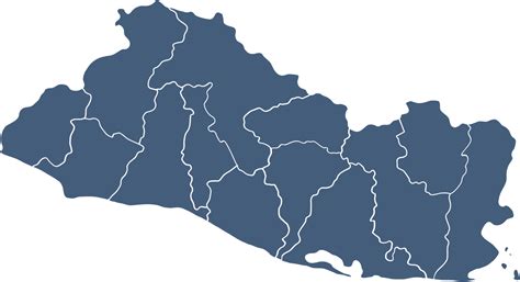 Mapa El Salvador PNG Para Descargar Gratis