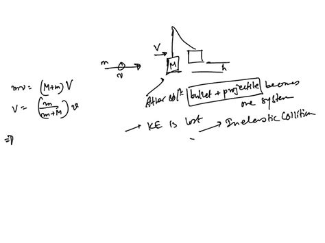 Solved Ballistic Pendulum A Projectile With Mass Of Kg