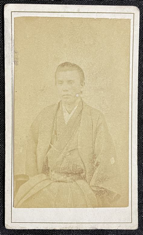 日本代購代標第一品牌樂淘letao 明治期鶏卵紙古写真 木戸孝允準一朗は旧名 幕末明治維新頃 武士長州藩士 政治家 桂小五郎 福井