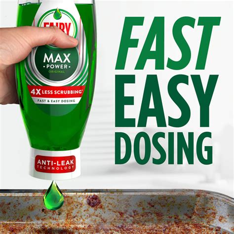 Fairy Max Power Original Washing Up Liquid 640ml Wilko