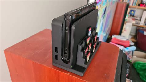 Switch Dock Game Card Holder By Fuzzwah Download Free Stl Model