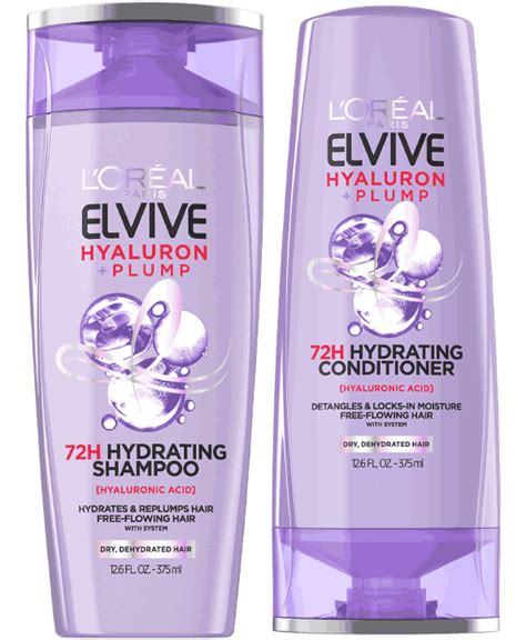 Kit Hyaluron Plump Hydrating Shampoo Conditioner Kit Loréal Paris