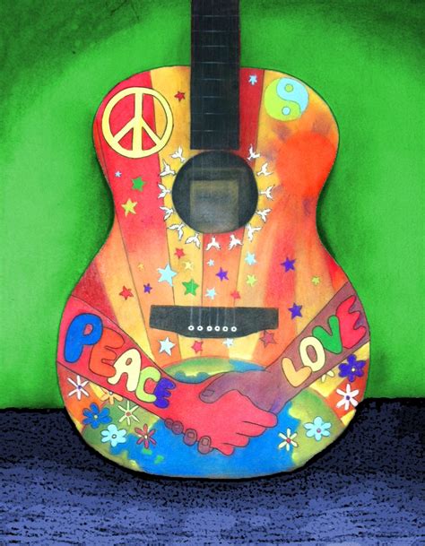 Hippy Designed Acoustic Guitars