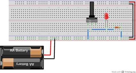 Circuito De Un Led