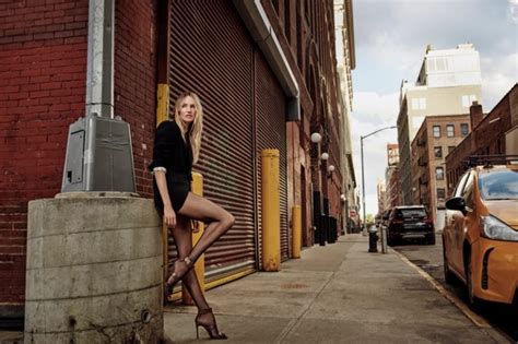 Candice Swanepoel Schutz Fall 2022 Campaign Photos