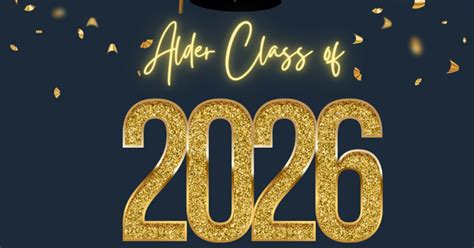 Alder Class Of 2026 Alder Community High School