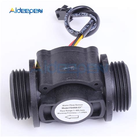 Dc 5v 24v Dn25 Water Flow Sensor Switch 1 60l Mi Grandado