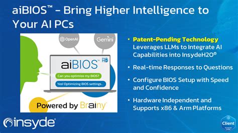 Insyde Software Releases Ai Bios Hardware Hangout Neowin