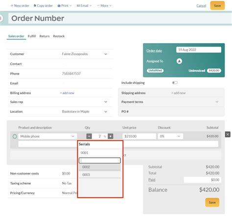 How To Create And Track Serial Numbers Inflow Inventory