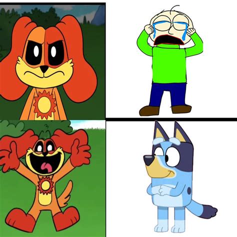 Dogday Dislikes Baldi But Likes Bluey By Bradyjtrang26 On Deviantart