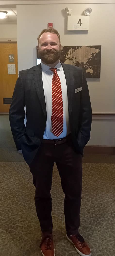 Eric Wirth Manager Of Global Partnerships At Umass Kindly Wearing Our University Of Tübingen