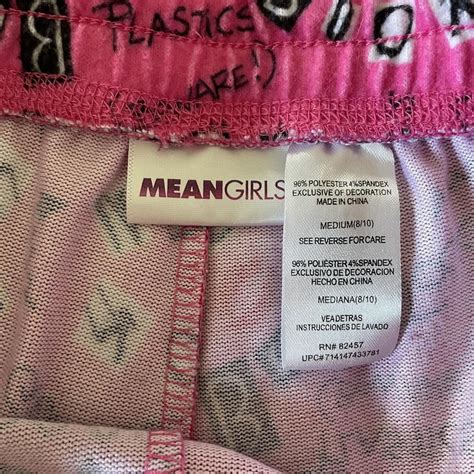 2000s Mean Girls Pajama Shorts Size M Perfect Depop
