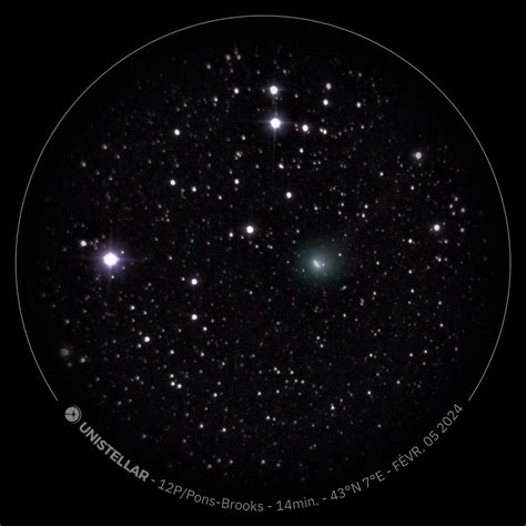 Comet 12p Of Complex Structure Comet Observing And Imaging Cloudy