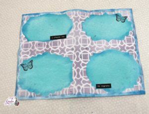 Creating Journal Spots With Stencils