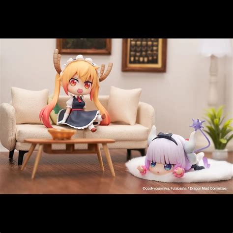 With Night Light Q Version Mini Figure Tohru Kobayashi San Chi No Maid Dragon Kyou Hobby Shop