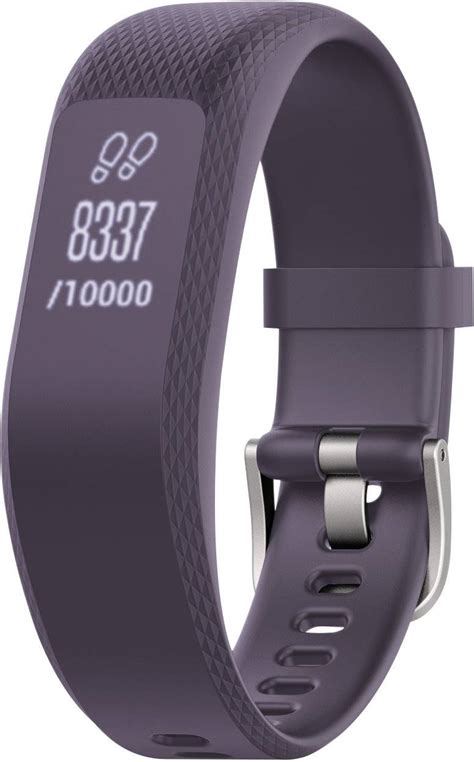 Bracelet connecté Garmin vivosmart Purple S M S M violet pc s Conrad fr