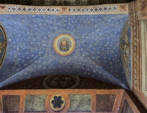 Window Vault With The Face Of The Eternal In The Dove Room Of The