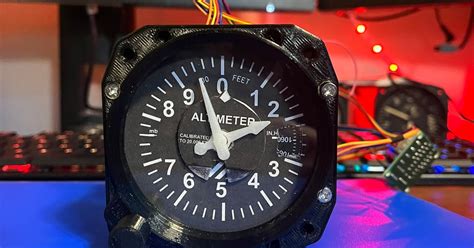 Cessna 172 Altimeter For Flight Simulator By Captainbobsim Download
