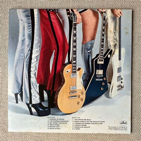 Yahooオークション ポートレート・帯付き Lp ザ・ランナウェイズ T