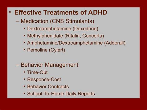 Attention Deficit Hyperactivitydisorder Powerpoint Ppt