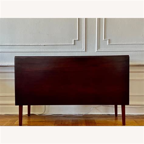 Antique Mahogany Drop Leaf Dining Table Aptdeco