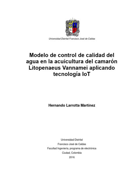 Proyecto Iot Pdf Internet De Las Cosas Agua
