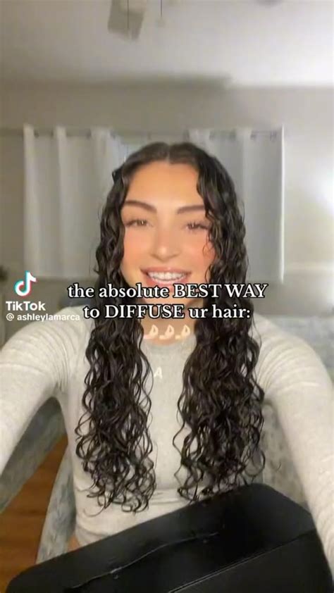 Diffuser Tutorial For Curly Hair Hair Tutorial Curly Hair Care Routine Wavy Hair Care