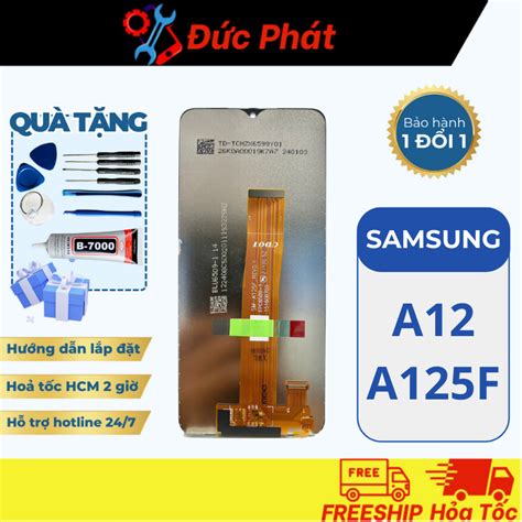 Màn Hình Samsung A12/ A127F/ A125F/ M127F (Tặng kèm bộ sửa và keo ...
