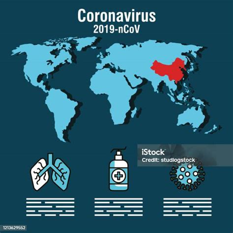 세계지도와 아이콘과 Covid 19 인포 그래픽 2019년에 대한 스톡 벡터 아트 및 기타 이미지 2019년 Covid