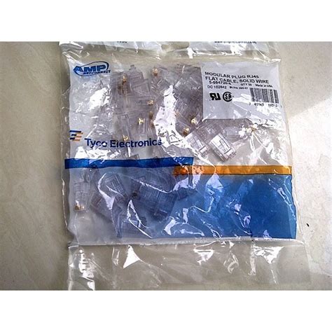 Jual Connector Rj Original Cat Isi Pcs Shopee Indonesia
