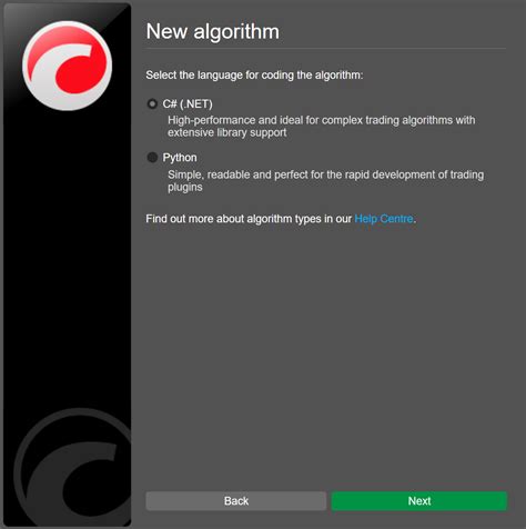 Create And Run A Cbot Ctrader Algo