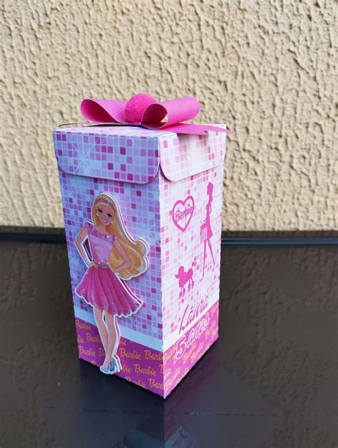 Caixa Alta Barbie Elo7 Produtos Especiais