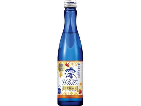 松竹梅「澪」white うすにごり 300ml 商品紹介 お菓子・駄菓子の仕入れや激安ネット通販なら菓子卸問屋タジマヤ