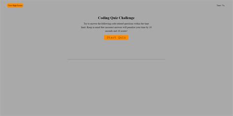 GitHub TonnTribe Coding Quiz