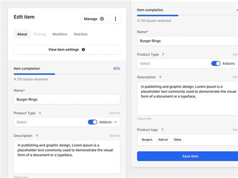 Settings Panel Ui Design Principles Web Application Design Paneling