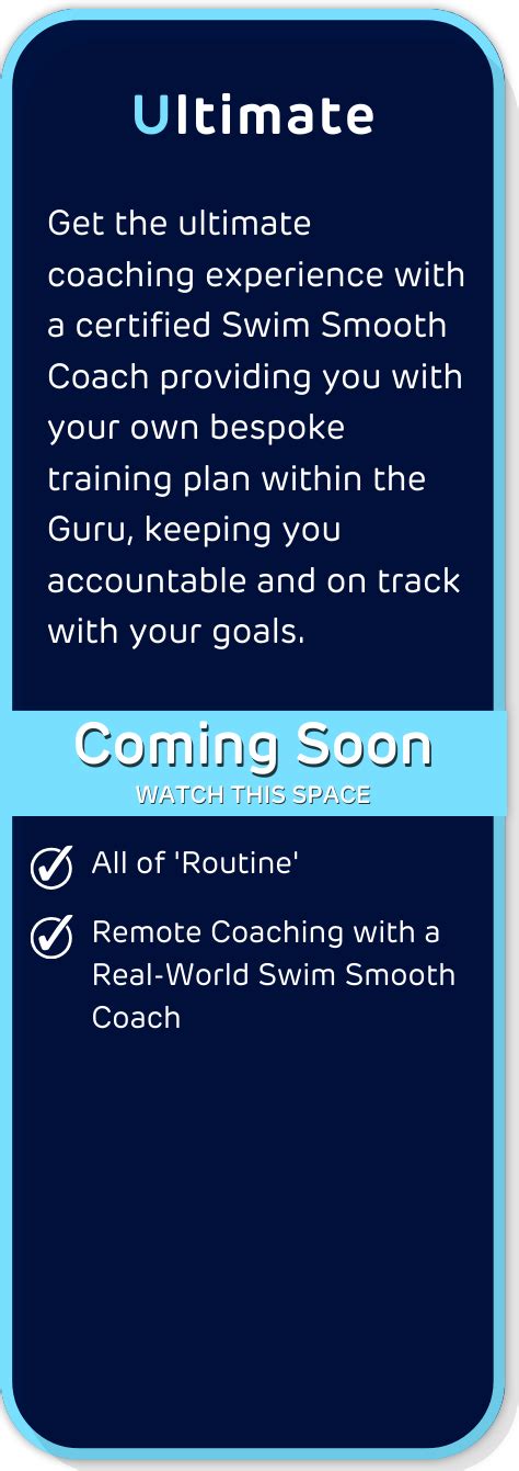 Swim Smooth Guru Swimming App Online Swim Coaching Platform For