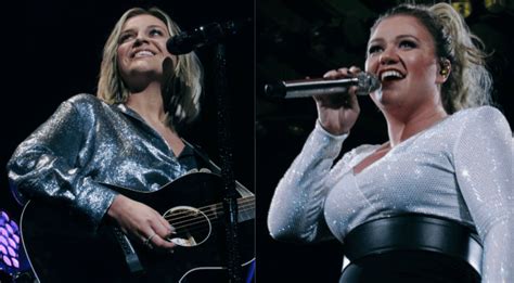 Kelly Clarkson Kelsea Ballerini Kick Off Meaning Of Life Tour In