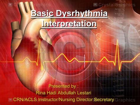 Basic Dysrhythmia Interpretation Pptx Heart And Cardiovascular Diseases Diseases And