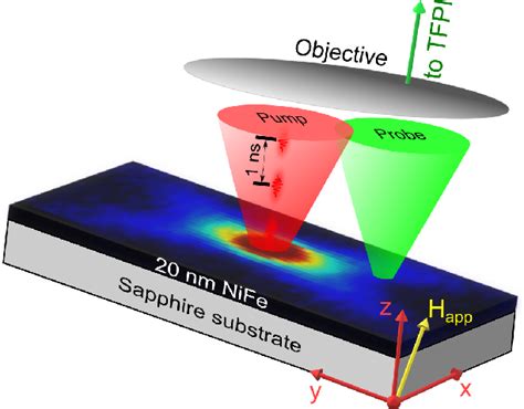 Figure 1 From Femtosecond Laser Pulse Driven Caustic Spin Wave Beams
