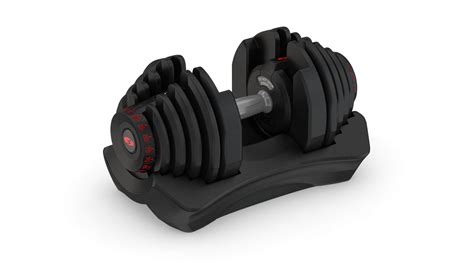 Bowflex Selecttech 1090i Dumbbells 3d Model By Frezzy