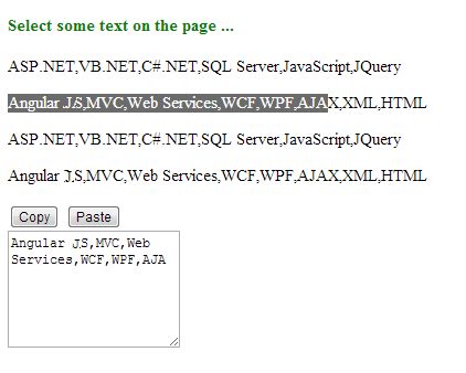 ASP NET C NET VB NET SQL Server JQuery JavaScript Ajax Gridview Examples MVC WCF AutoLISP Code