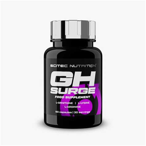 Gh Surge Arginina Ornitina Lisina 90 Cápsulas Byon Nutrition