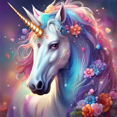 Magic Unicorn By Dropdeadpink On Deviantart
