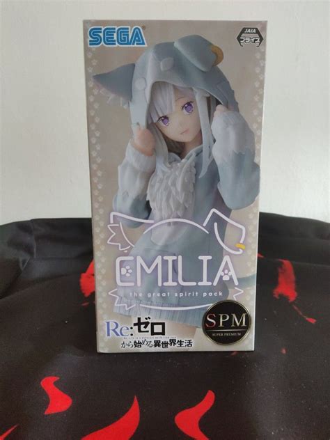 Rezero Figures Emilia Rem Ram Beatrice Echidna Video Gaming