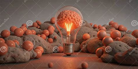 Abstract Backgrounds Light Bulb Iconic Scientifics Elements Vibrant