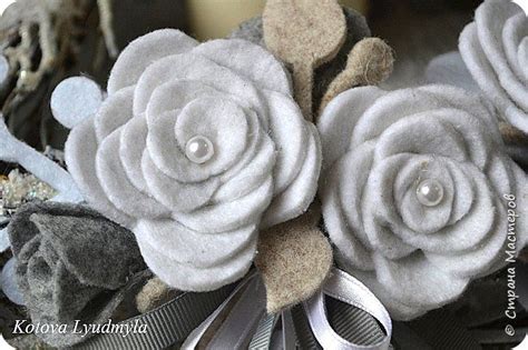 Поговорим о розах. | Страна Мастеров | Flowers, Rose, Felt