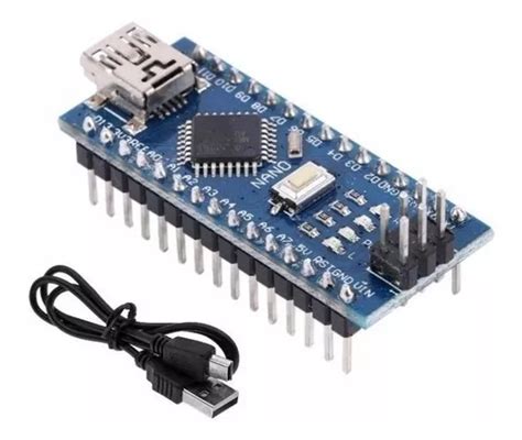Placa Nano Cabo Pinos Soldados Compatível Arduino MercadoLivre