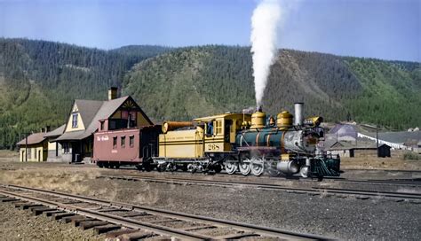 Denver And Rio Grande Western No 268 C 16 2 8 0 Consolidation Built By