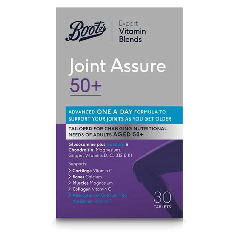 Boots Joint Assure 50 Tablets 30s 40519708147950v1737278346