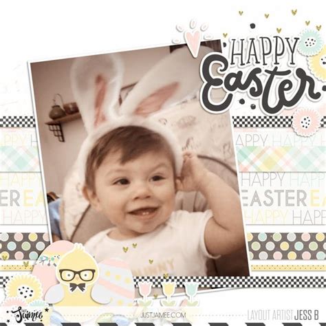 Just Jaimee Hop Easter Digital Kit Storyteller April 2017 Add On